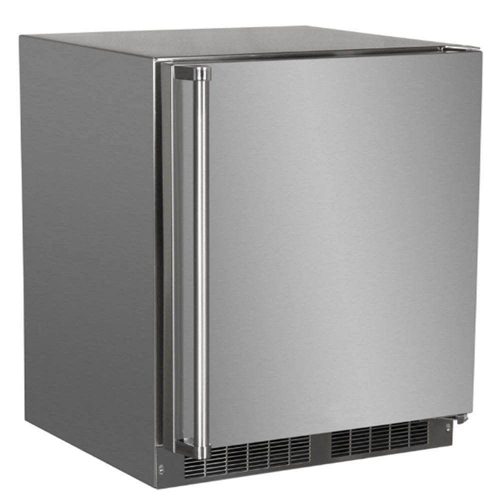 Marvel 24" Outdoor Built-in Freezer, Locking Stainless Steel