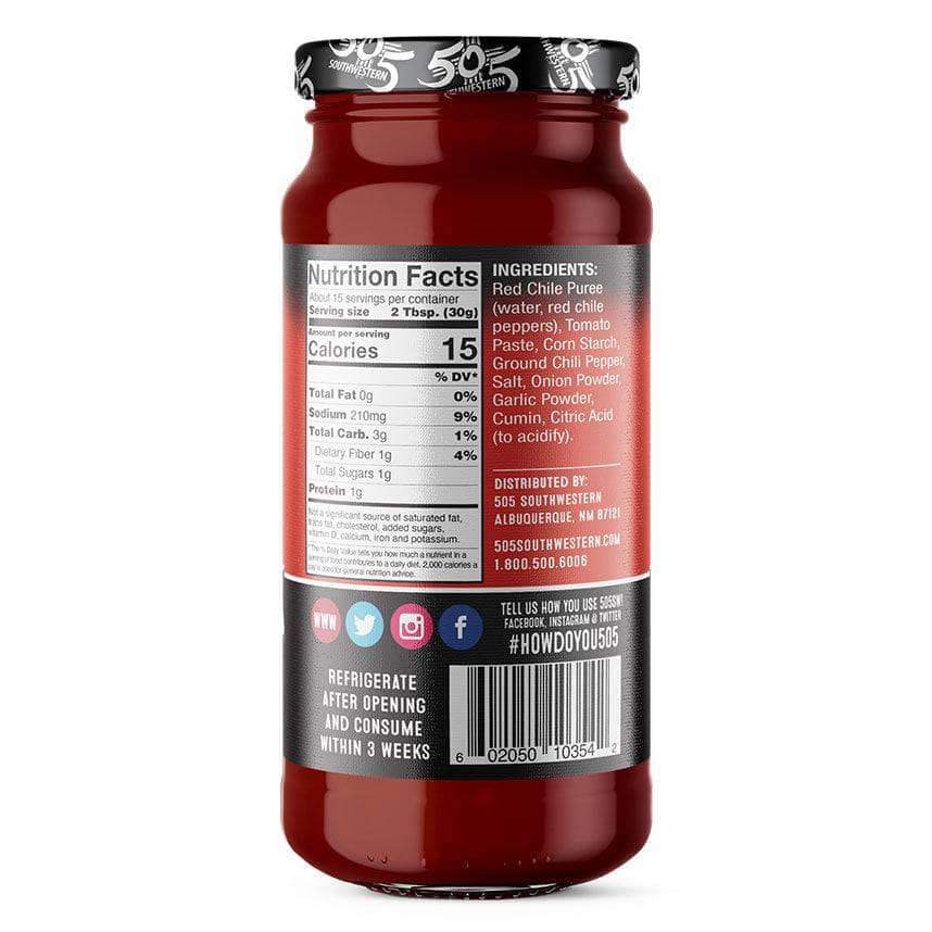505 Medium Red Chile Enchilada Sauce