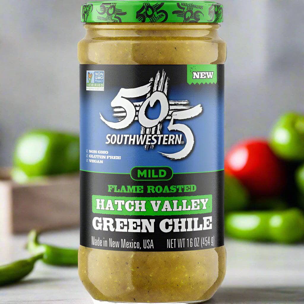 505 Mild Flame Roasted Hatch Valley Green Chile
