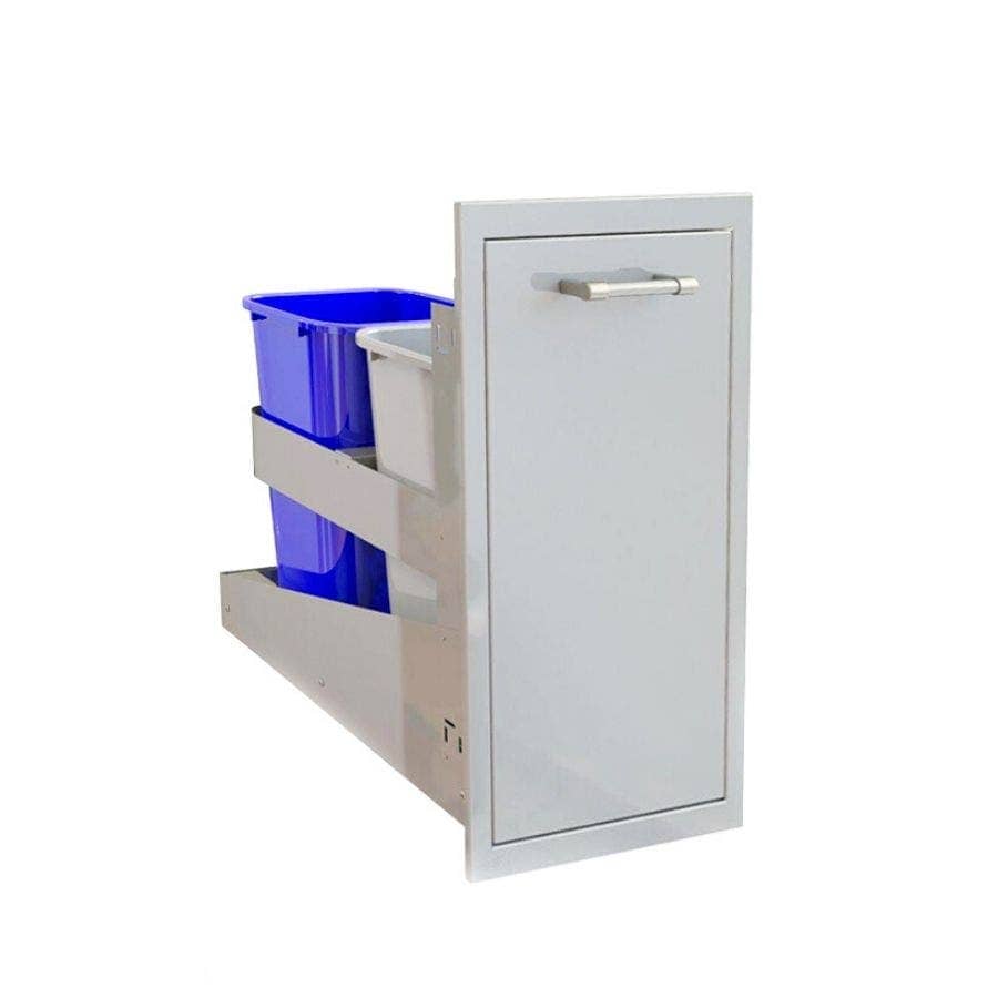 Alfresco 26 inch Dual Trash Center Drawer, Deep