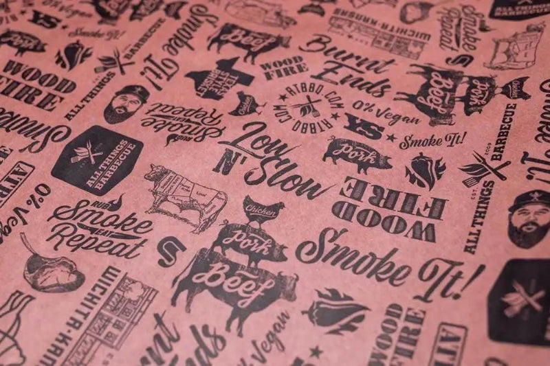 ATBBQ Pink Butcher Paper for Wrapping Food