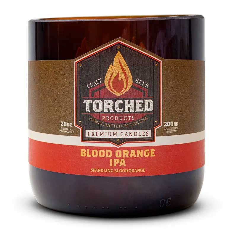 Torched Beer Growler Soy Wax Candles