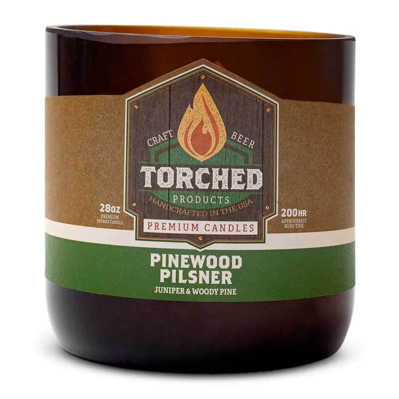 Torched Beer Growler Soy Wax Candles
