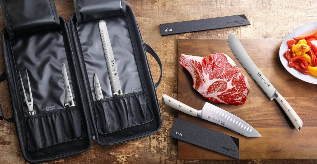 Cangshan S1 Series White 7-piece BBQ Knife Set