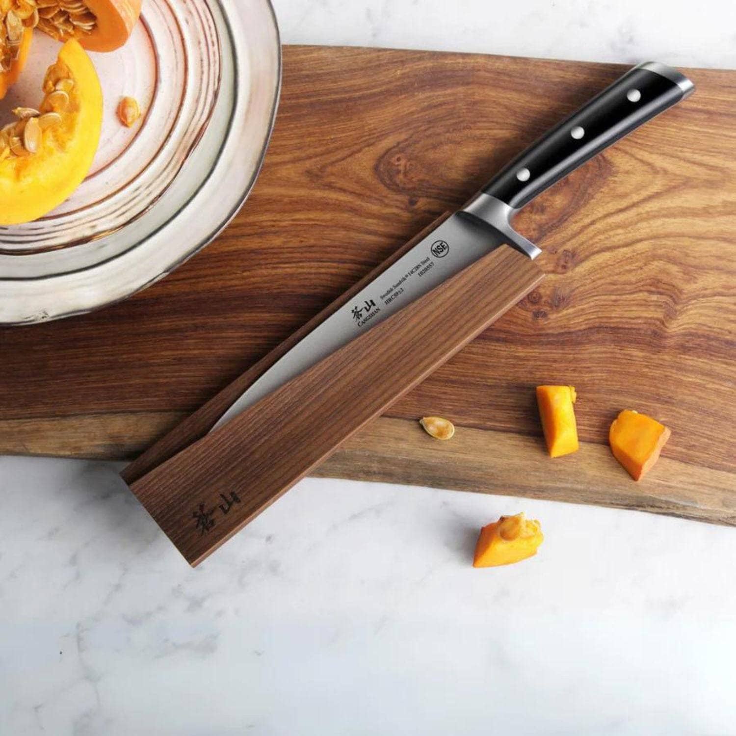 Cangshan TS Series 8 inch Chef Knife with Sheath