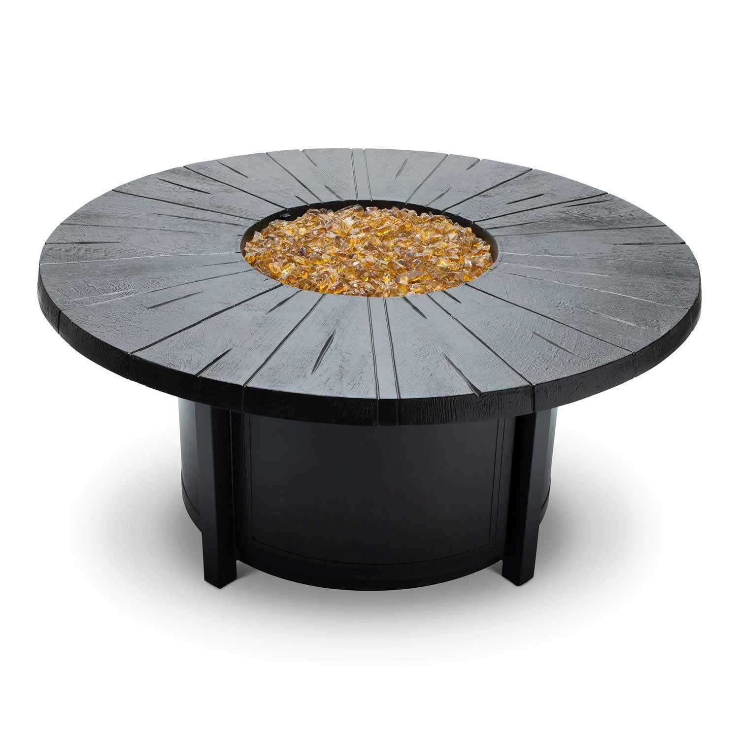 Castelle Altra 48" Round Coffee Table Fire Pit