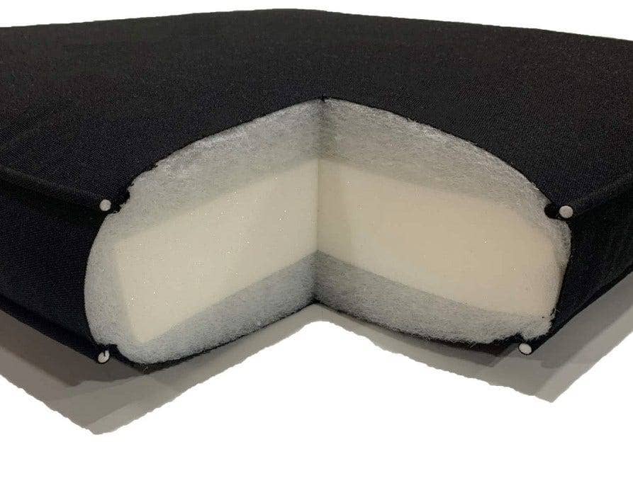 Estate Series Deep Seating Curved Cushion in Spectrum Dove