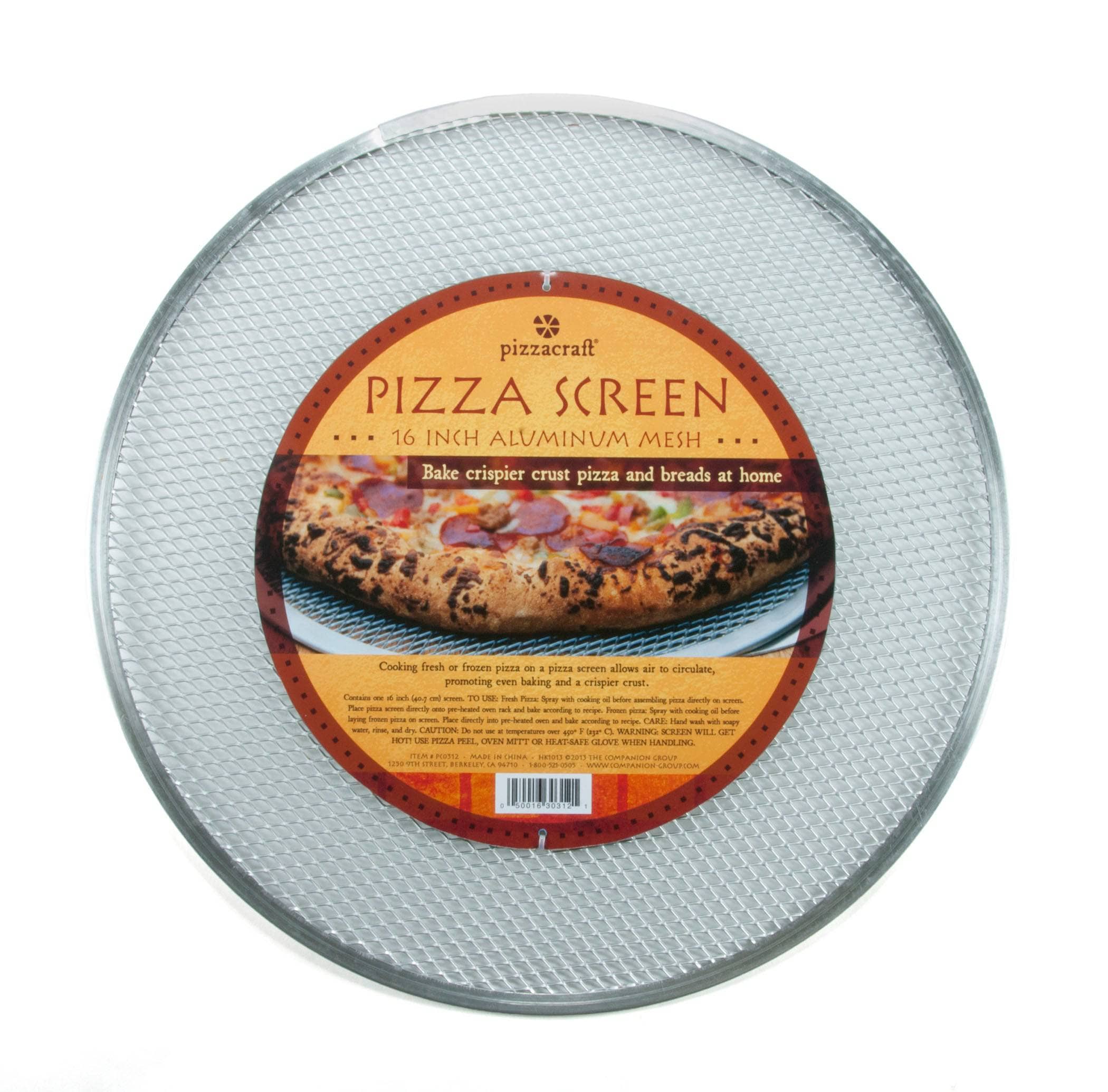 Charcoal Companion 16" Aluminum Pizza Screen