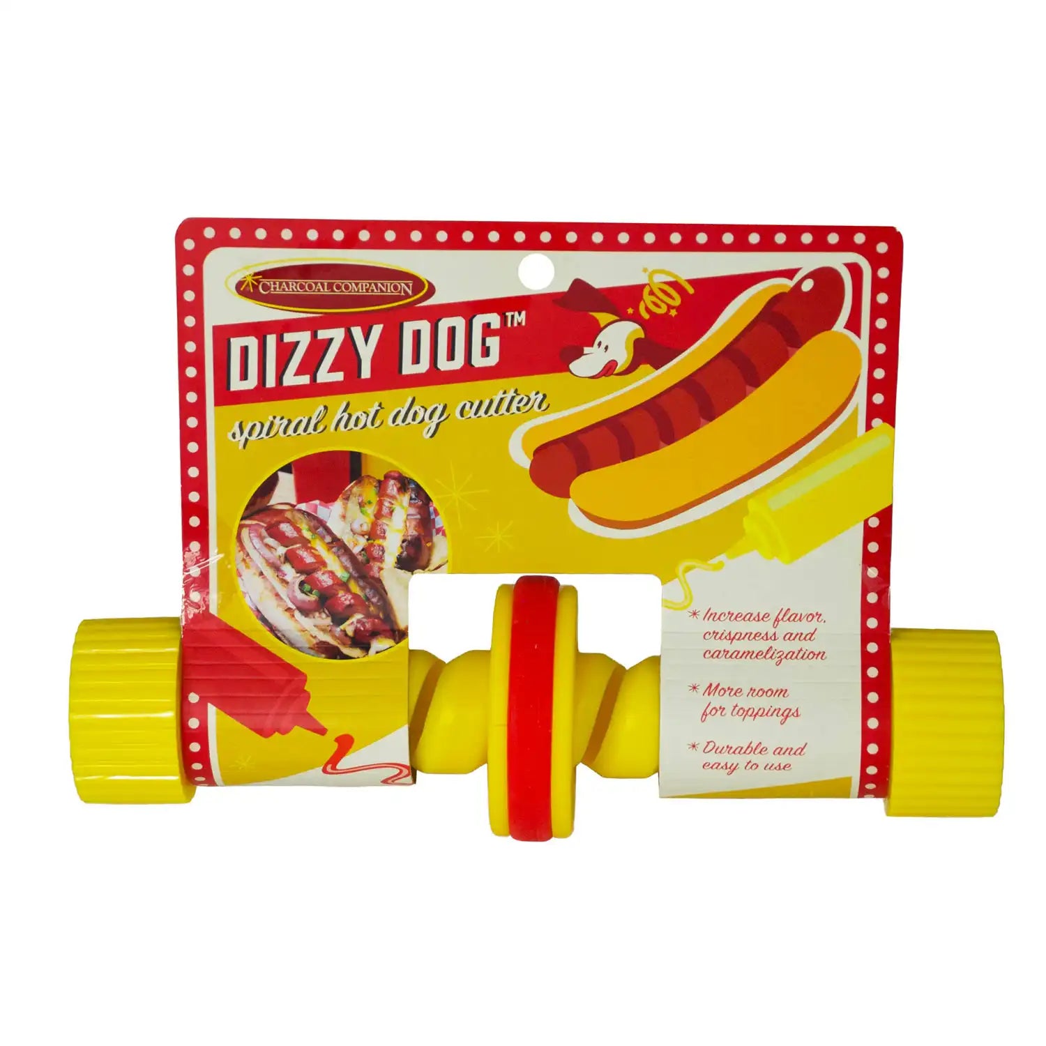 Dizzy Dog Spiral Hot Dog Cutter by Charcoal Companion