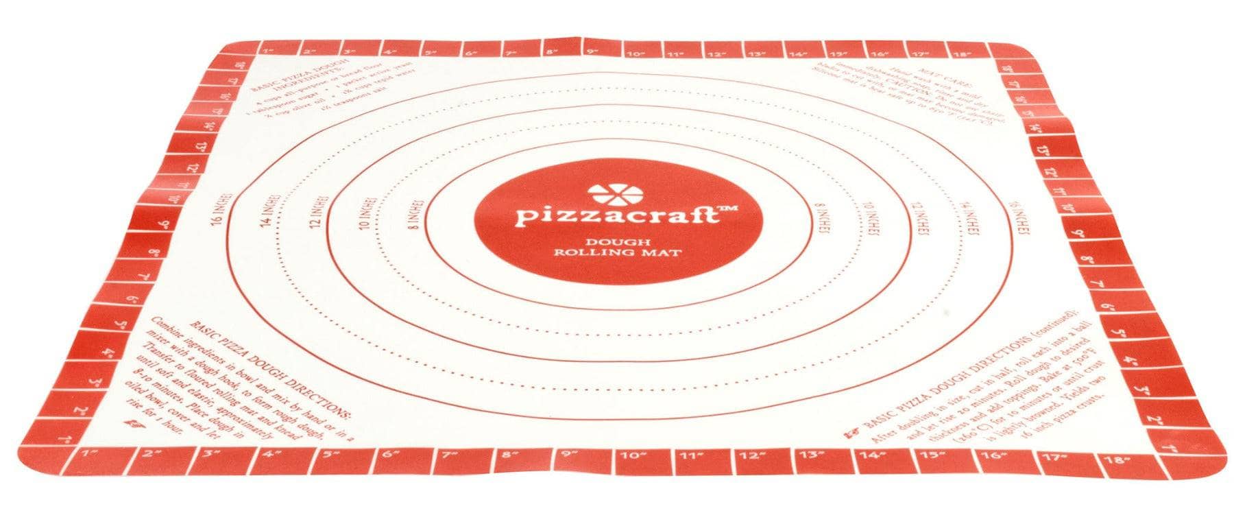 Charcoal Companion Silicone Dough Prep & Rolling Mat