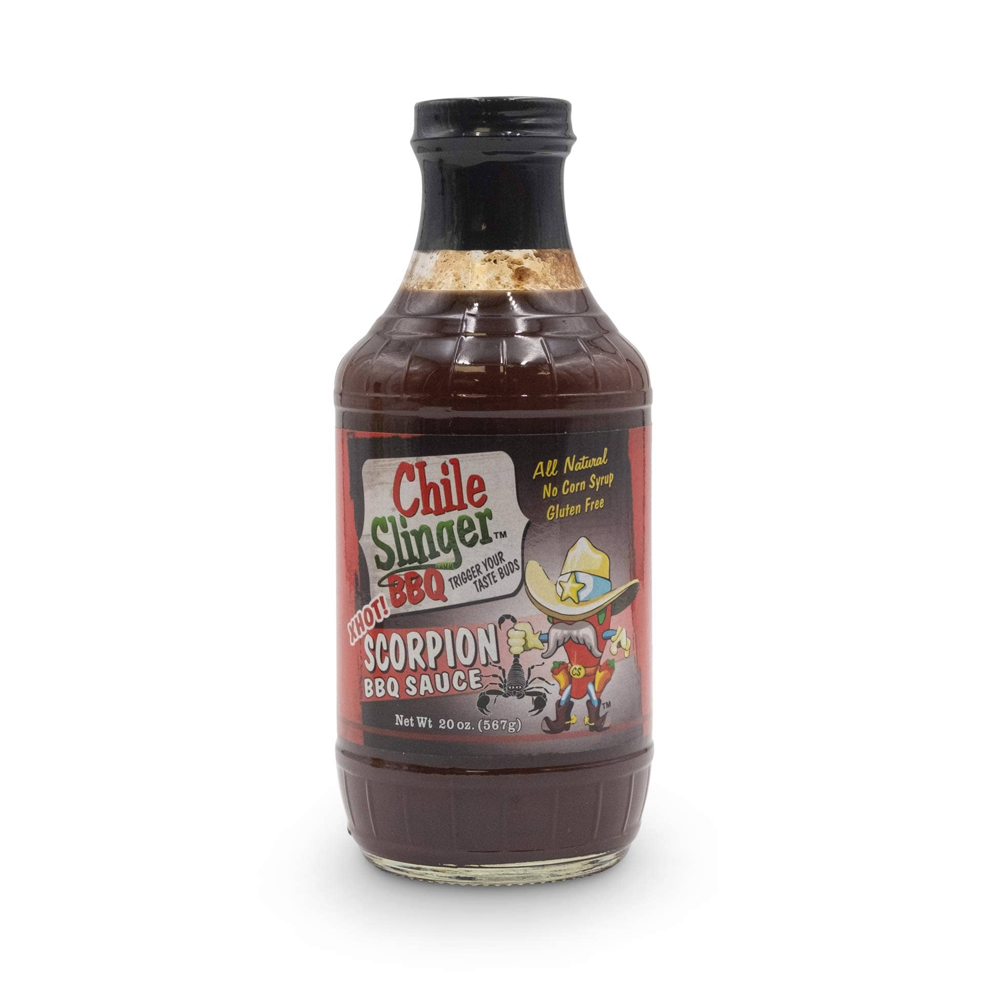 Chile Slinger Extra Hot Scorpion Barbecue Sauce