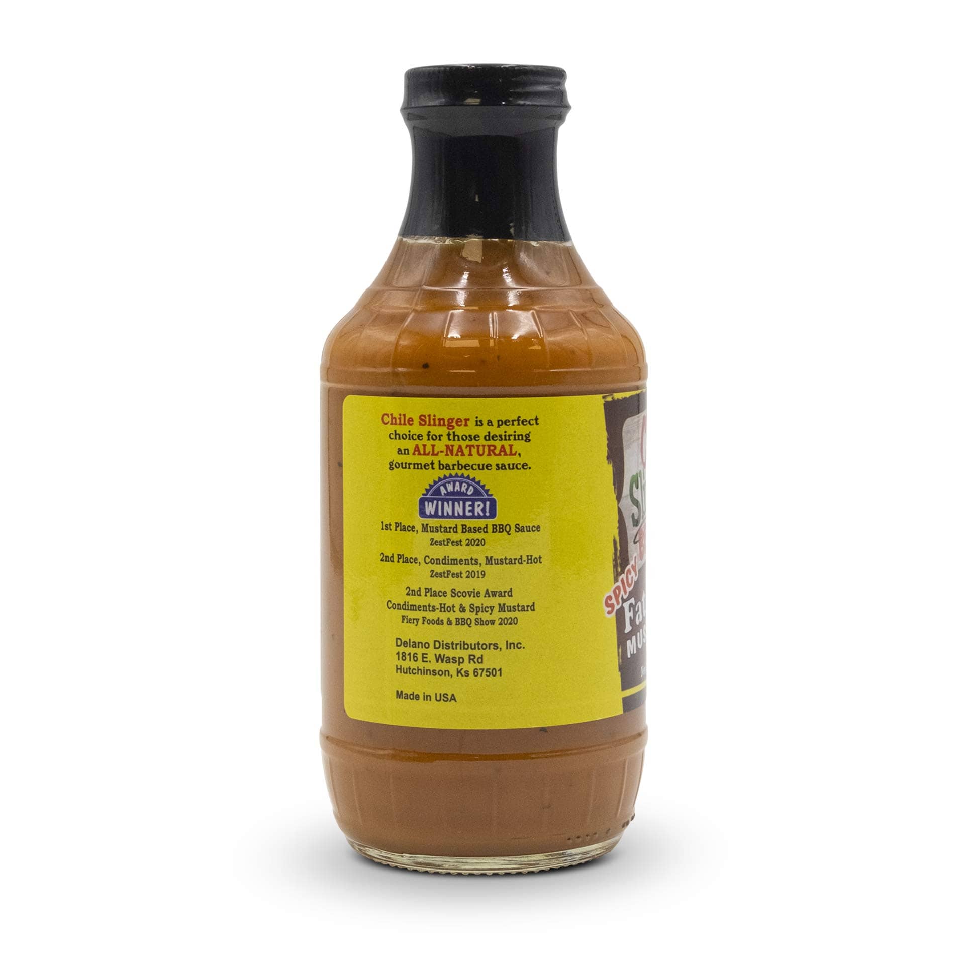 Chile Slinger Fatalii Pepper Mustard Sauce