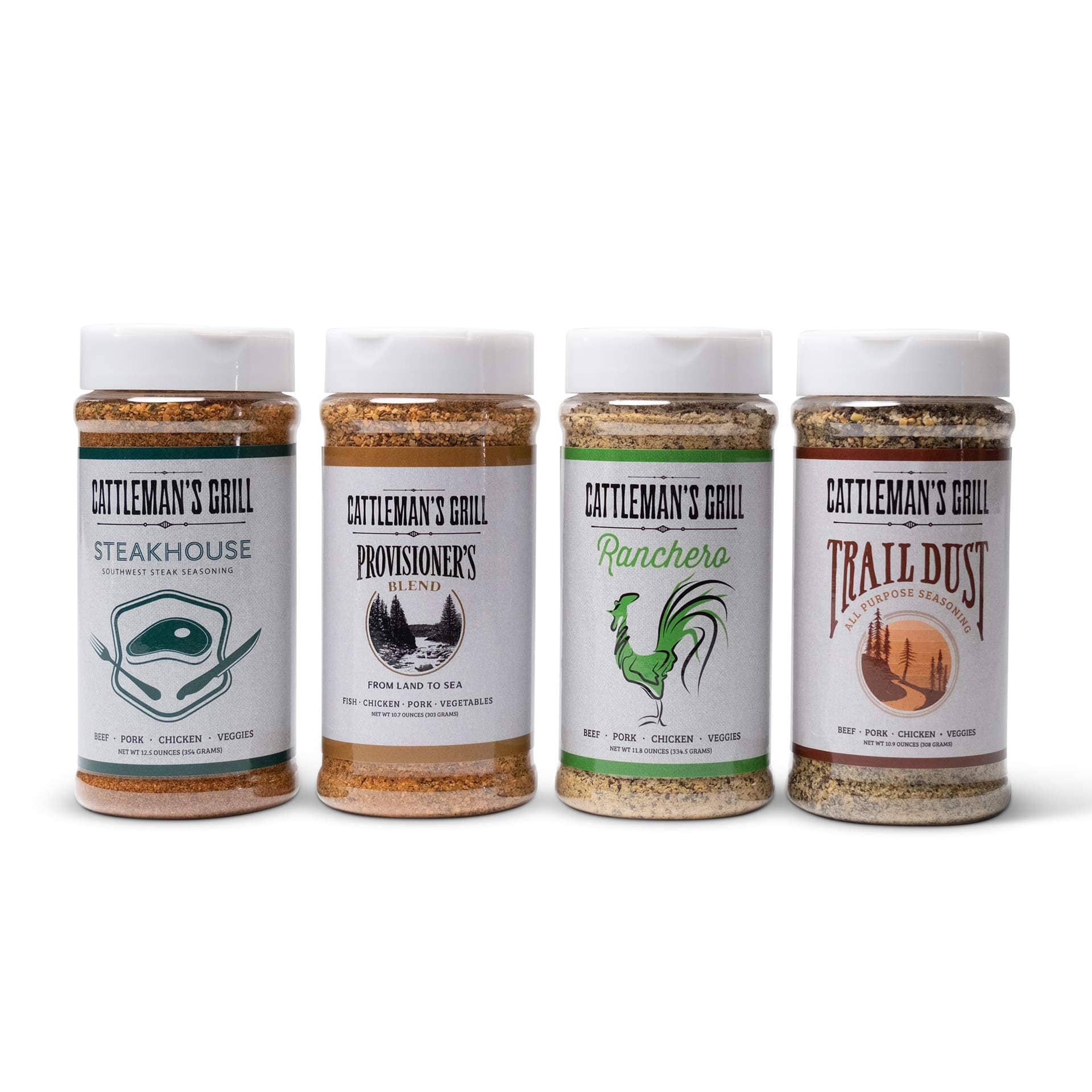 Cornerstone 4pk BBQ Rub Box