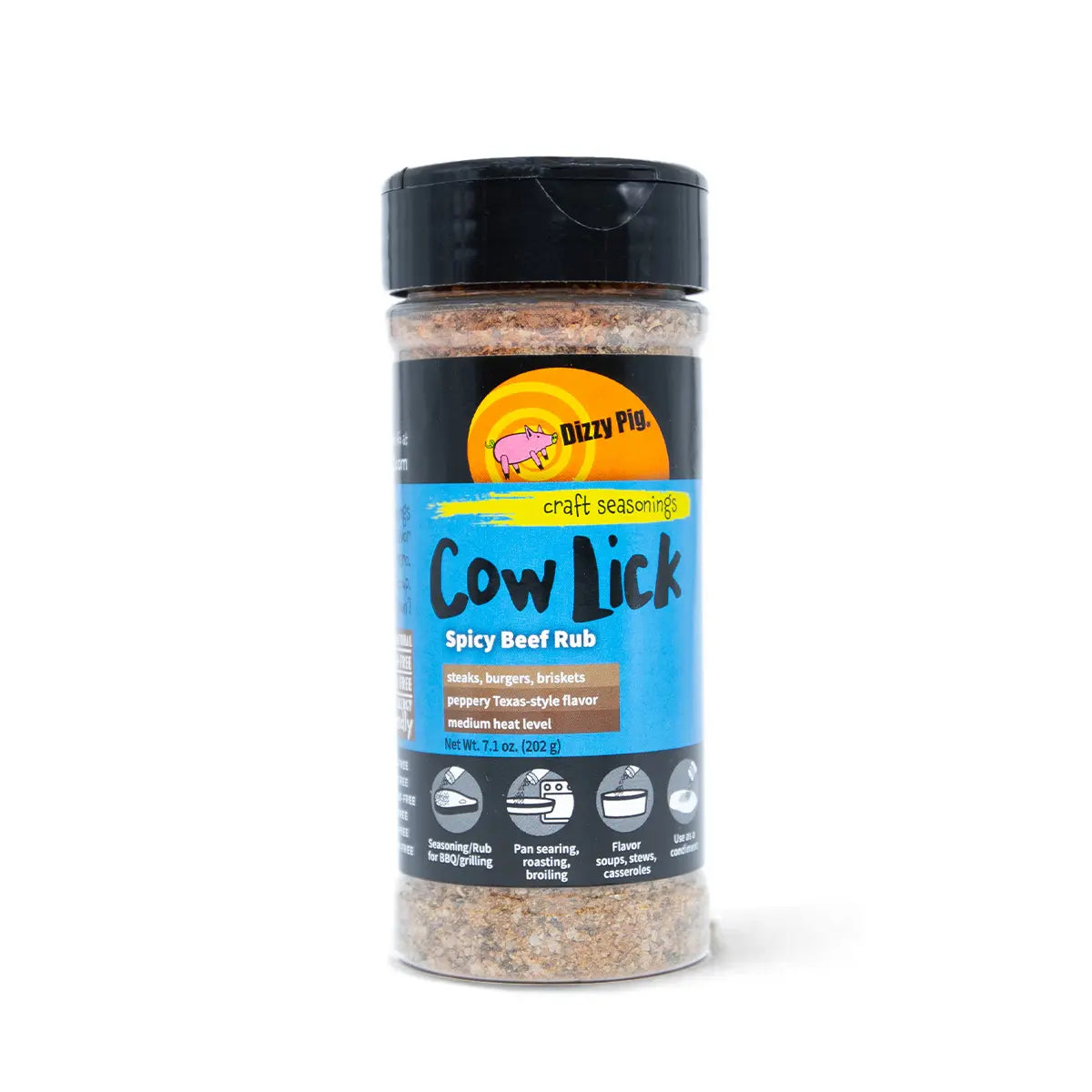 Cow Lick Spicy Beef BBQ Rub from Dizzy Pig