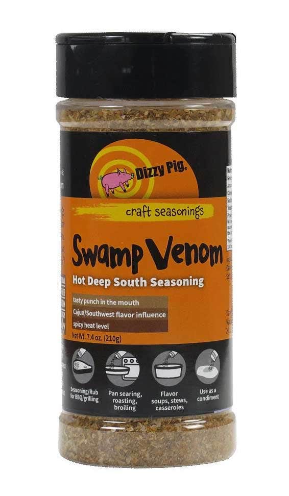 Swamp Venom BBQ Rub & Seasoning by Dizzy Pig