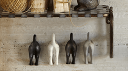 Dog Tail Wall Hook - Home Decor