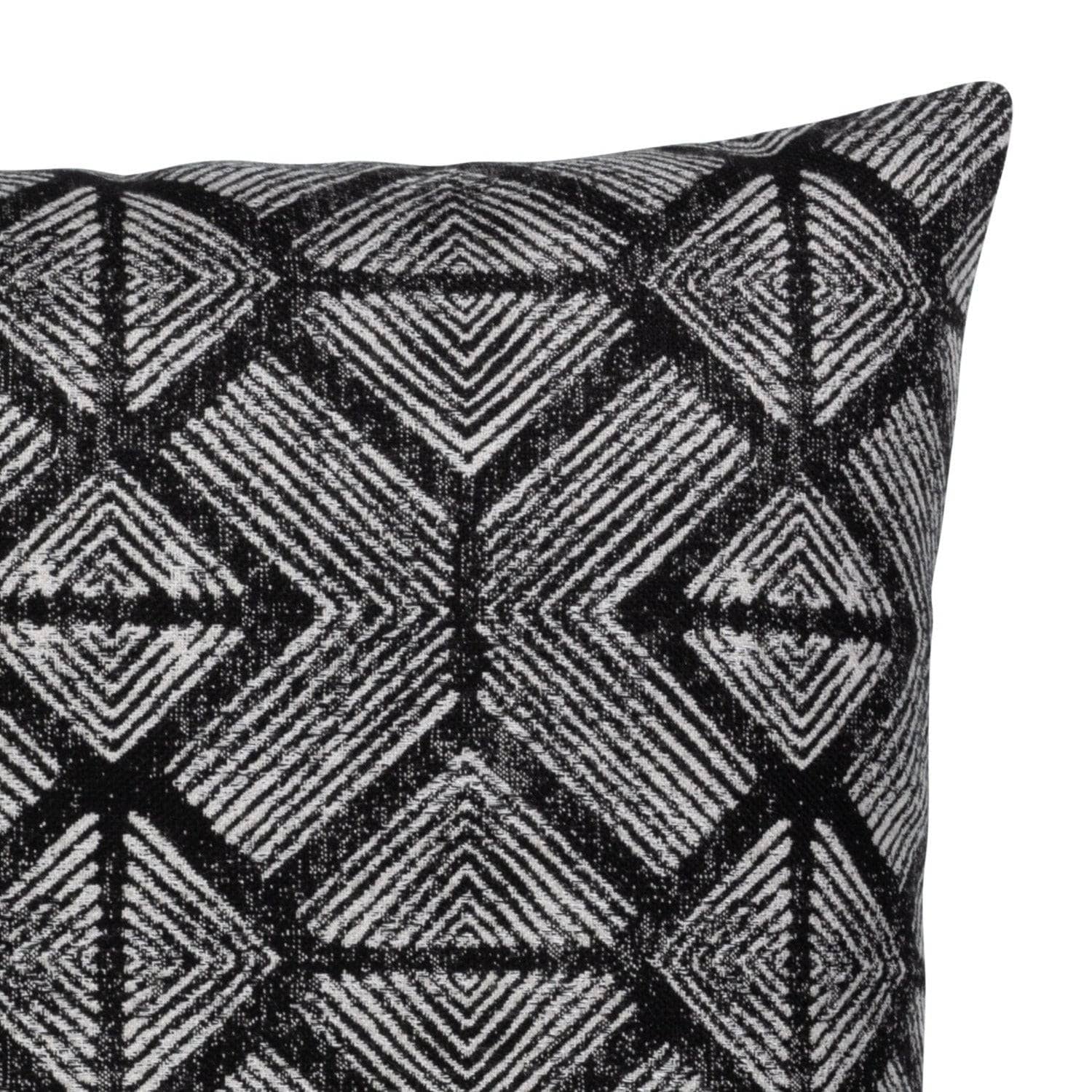 Elaine Smith Bakuba Ebony 20" Square Pillow