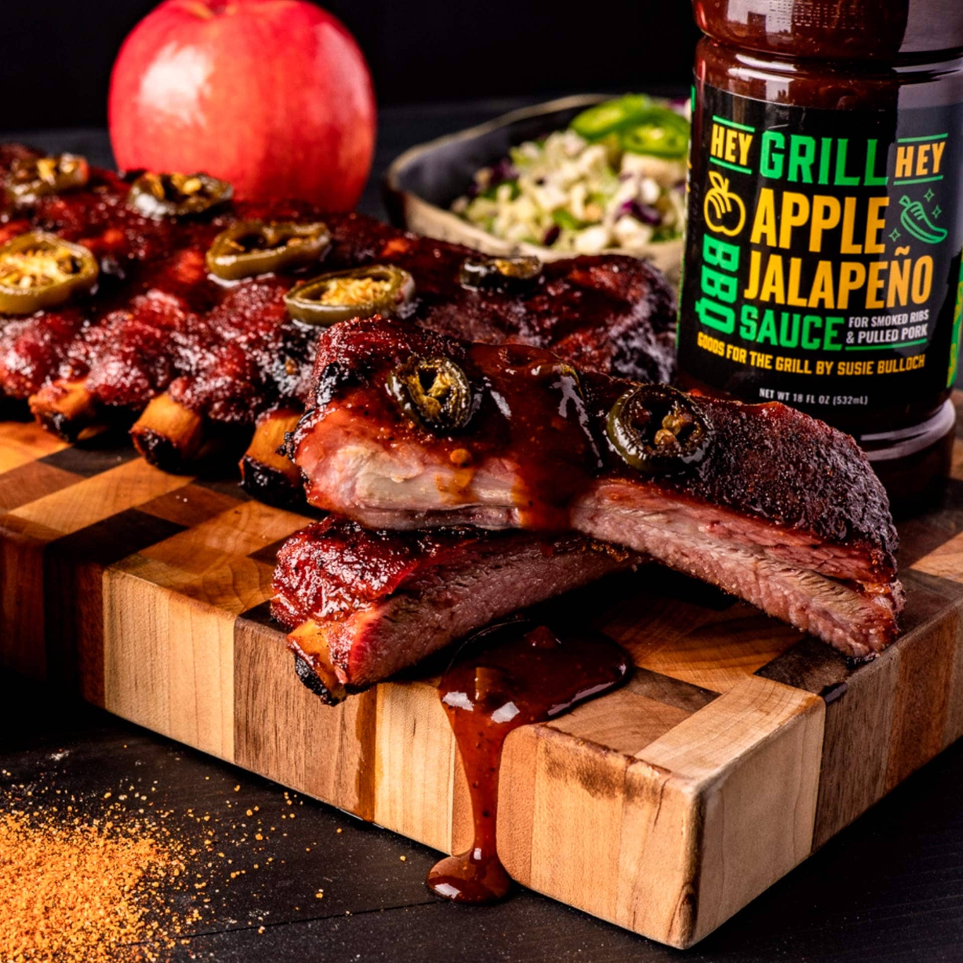 Hey Grill Hey Apple Jalapeno BBQ Sauce