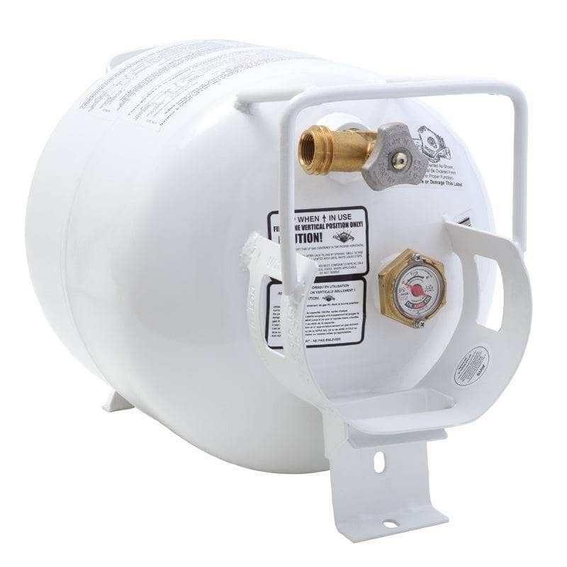 Horizontal 20 lbs Propane Tank for Firepits