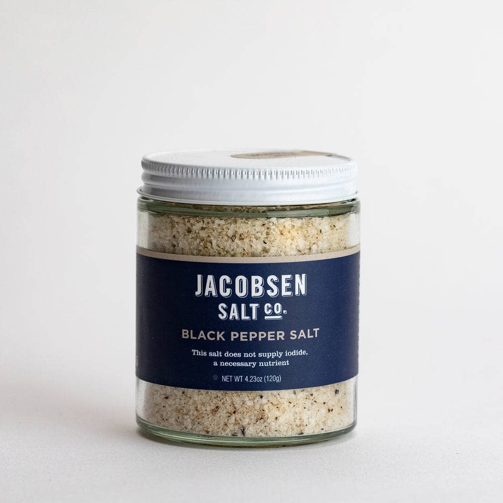 Jacobsen Black Pepper Salt