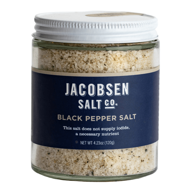Jacobsen Black Pepper Salt