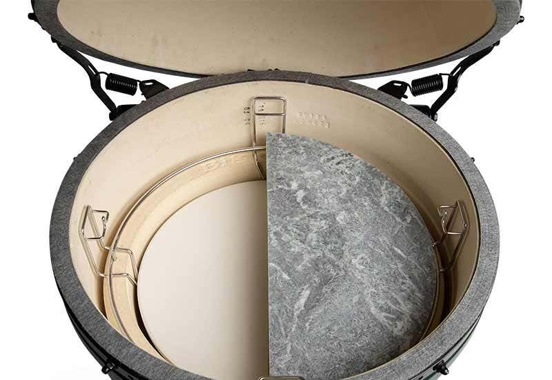 Kamado Joe Big Joe Half Moon Soapstone Cooking Surface