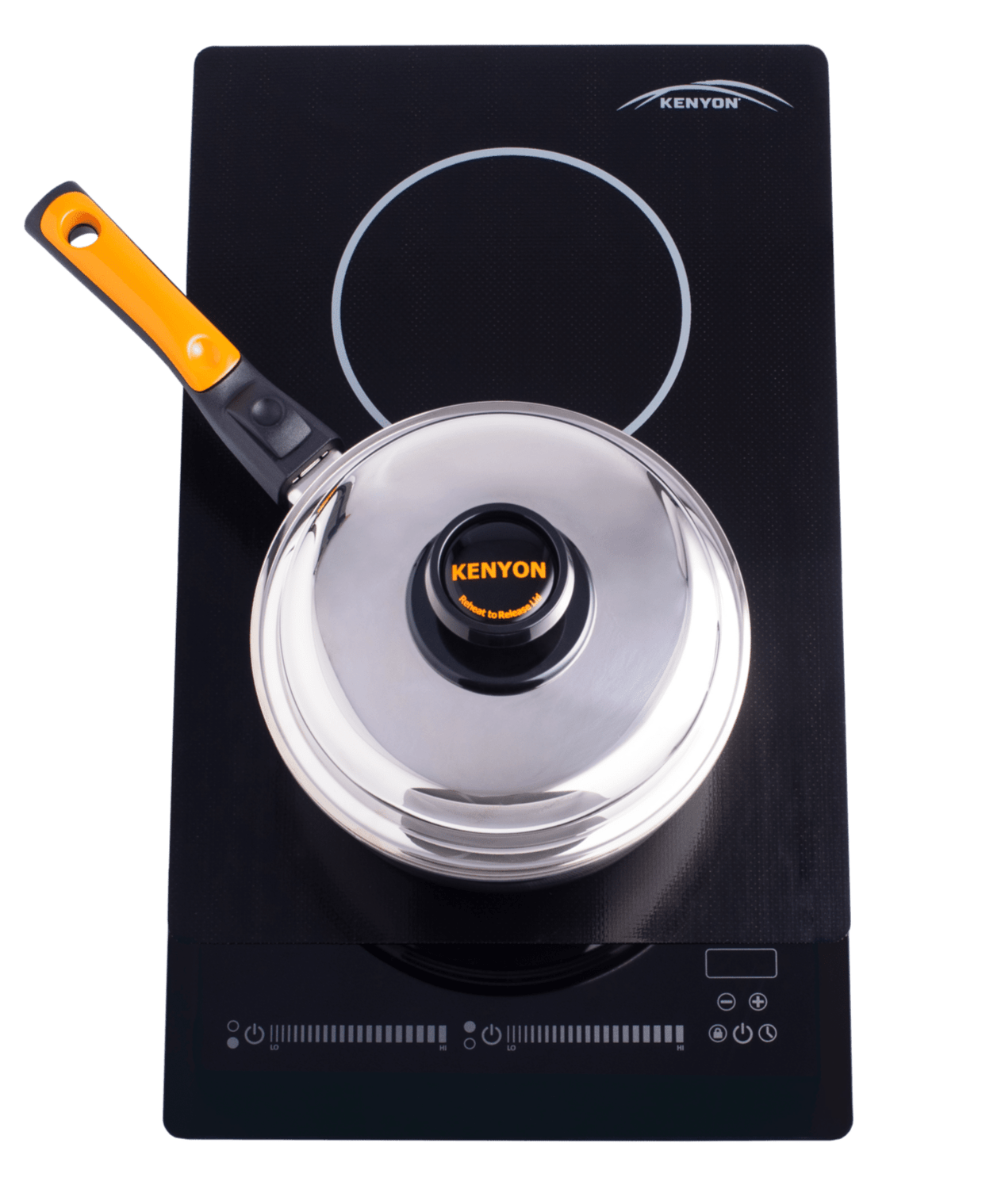 Kenyon Bridge Induction 2 Burner Cooktop, 120V, Portrait, w/ Mat