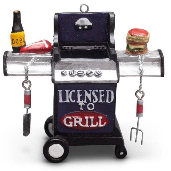 Licensed to Grill Christmas Ornament | All Things Barbecue
