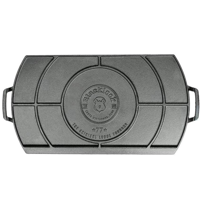 Lodge Blacklock Triple Seasoned Double Burner Griddle