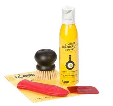 Lodge Seasoned Cast Iron Care Kit