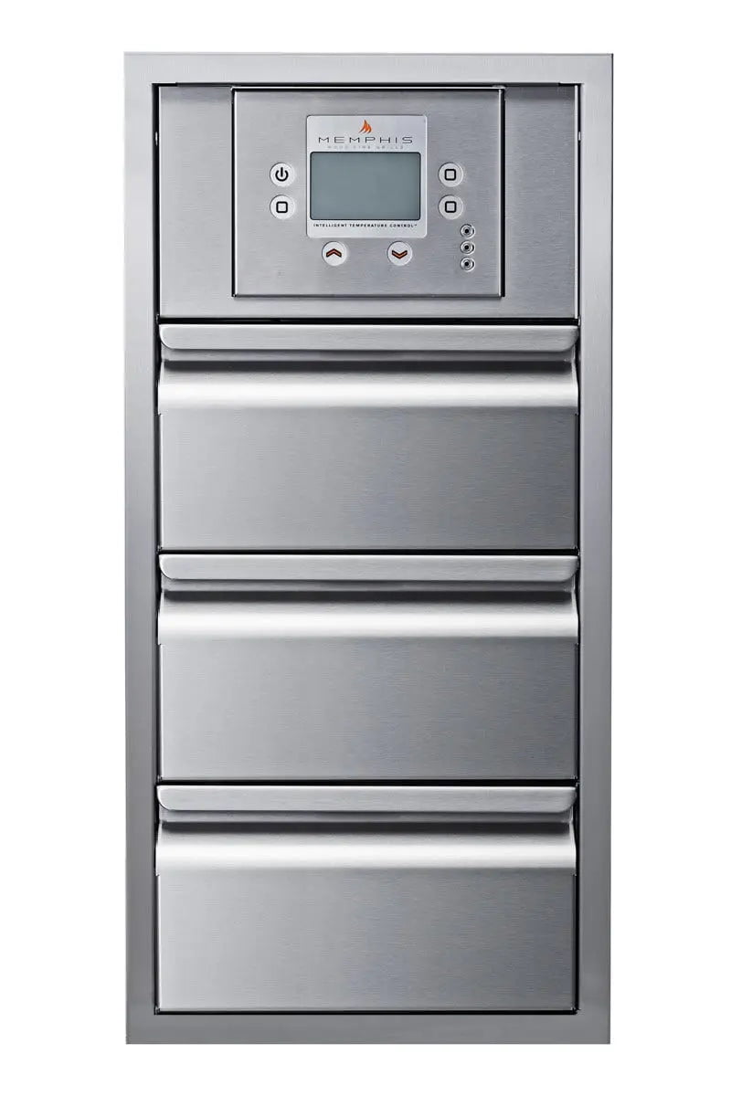 Memphis Grills Controller Drawer, Three Drawer Stack 15"