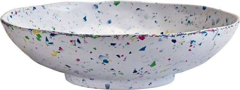 Merritt Rainbow Terrazzo Melamine Dinnerware Collection