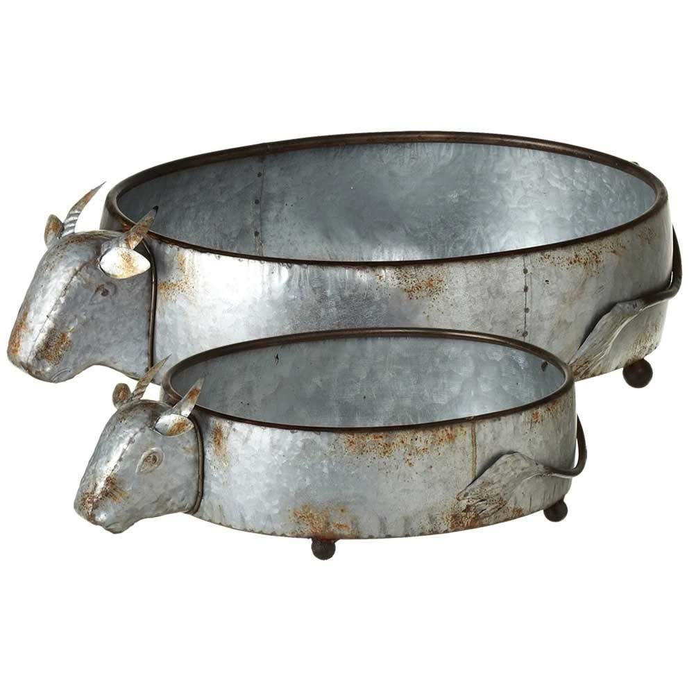 Midwest CBK Galvanized Cow Tray