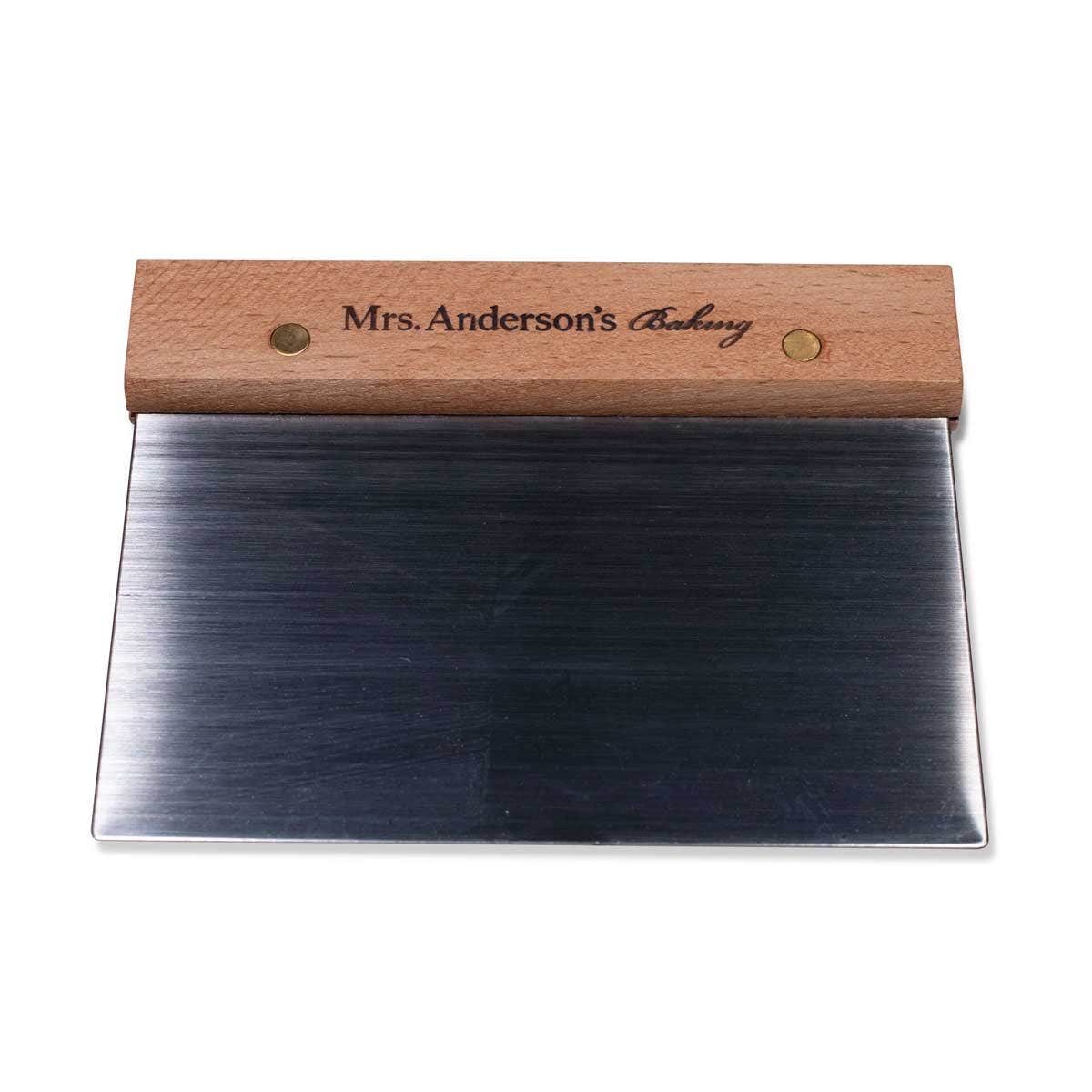 Mrs. Anderson's Metal Dough Scraper