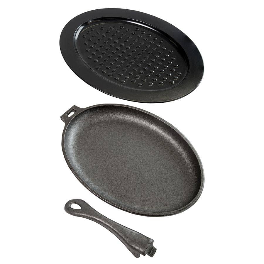 Napoleon Grills Professional Oval Cast Iron Skillet