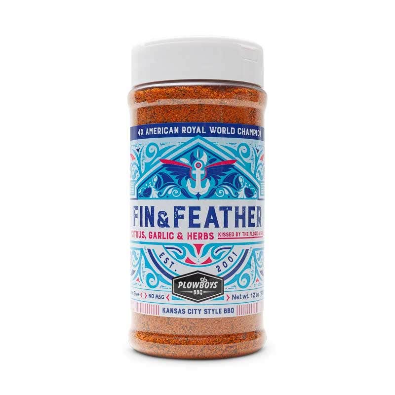 Plowboys BBQ Fin & Feather BBQ Rub - Seafood & Poultry Rub