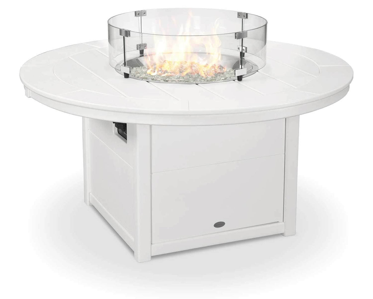 POLYWOOD Round 48" Fire Pit Table