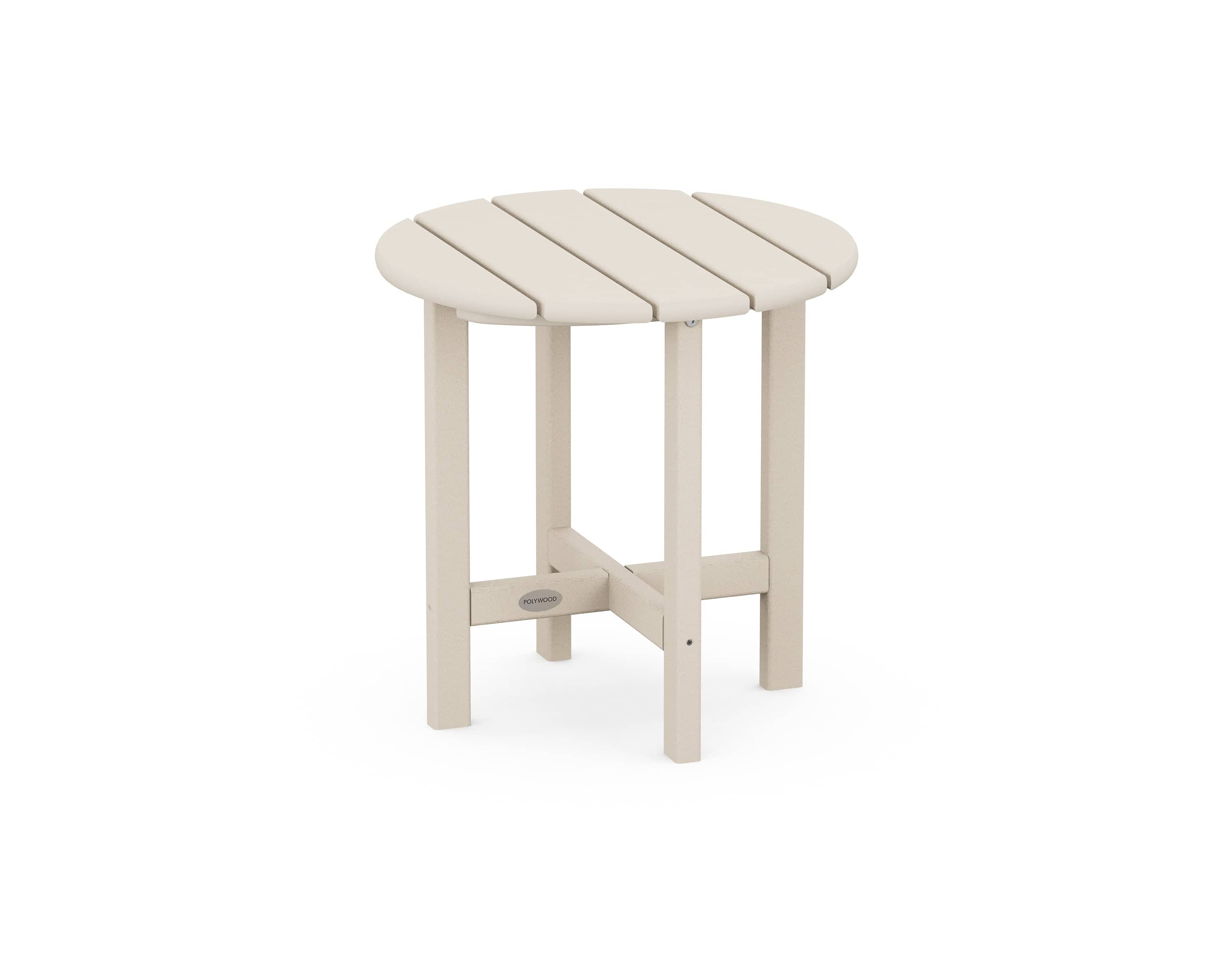 POLYWOOD Round 18" Outdoor Side Table