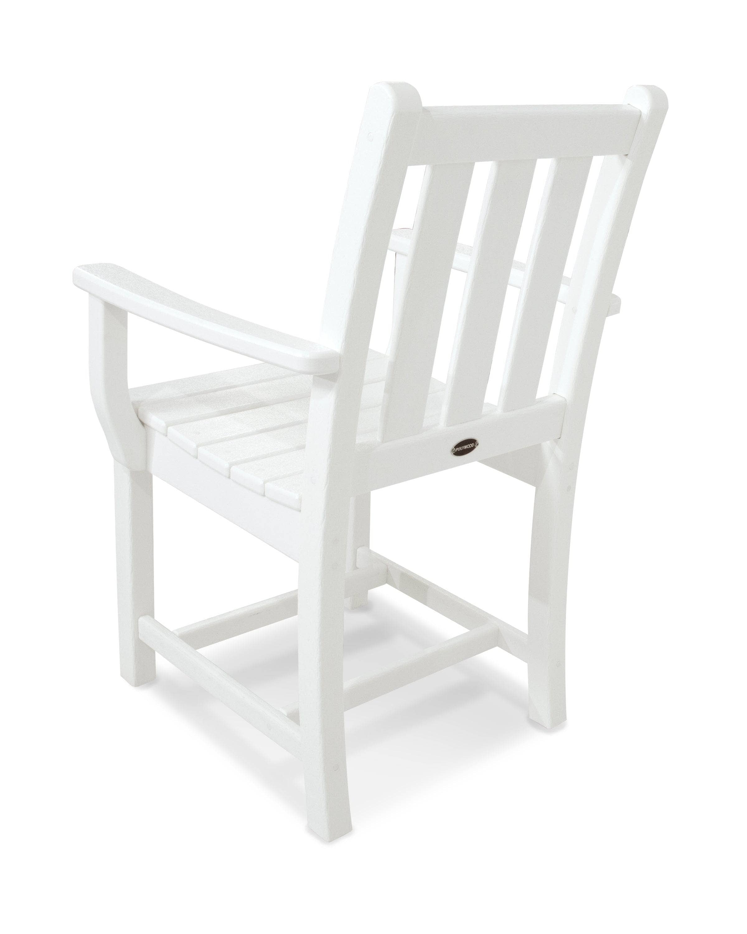 POLYWOOD Traditional Garden Dining Arm Chair
