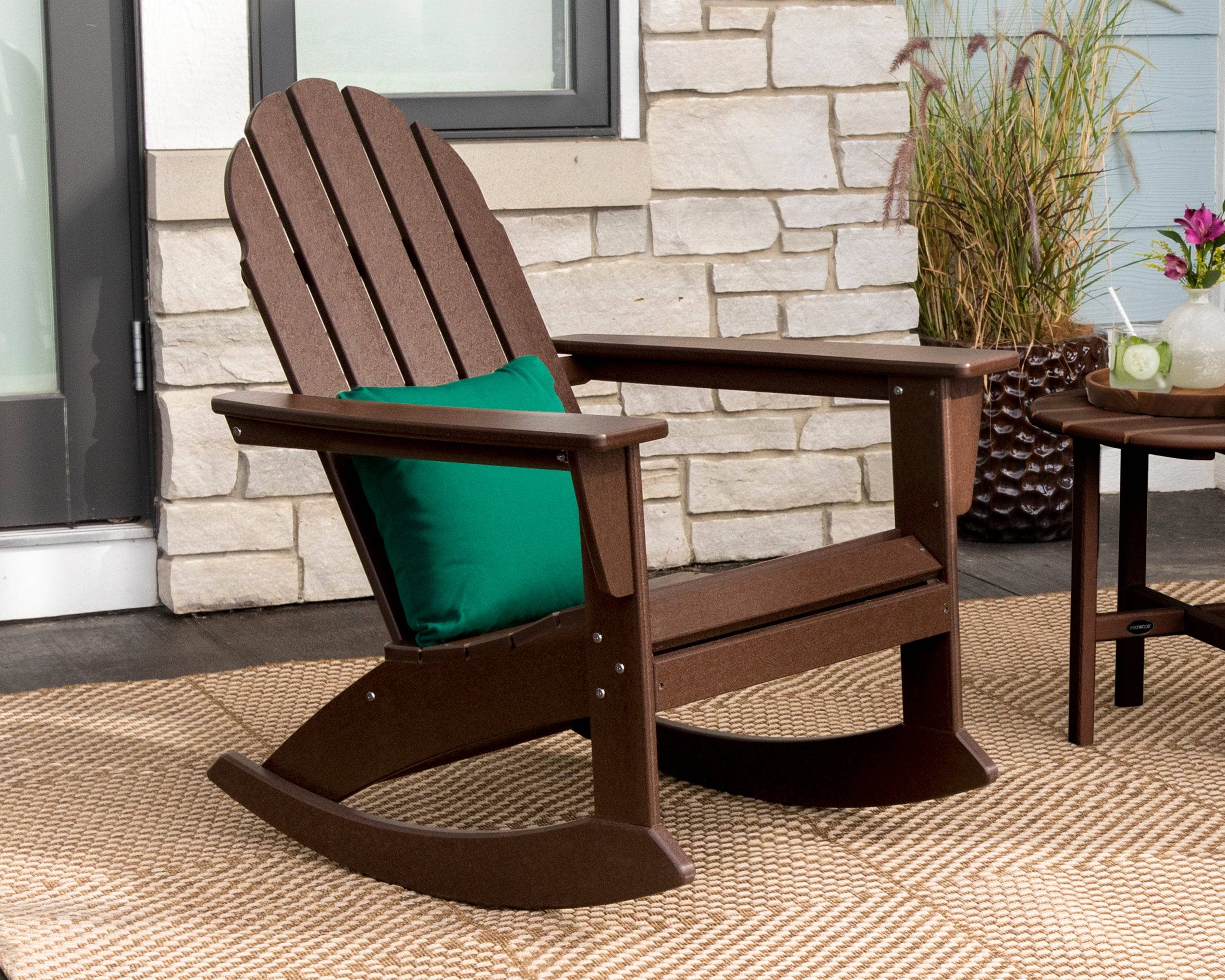 POLYWOOD Vineyard Adirondack Rocking Chair