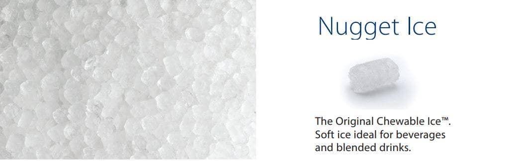 Scotsman 15" Nugget Ice Machine, Stainless Steel Door