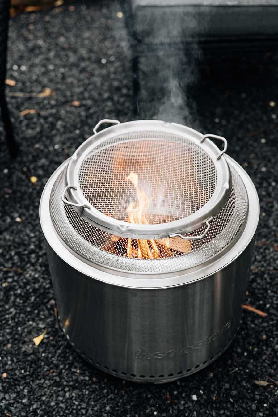 Solo Stove Stainless Steel Fire Pit Shield