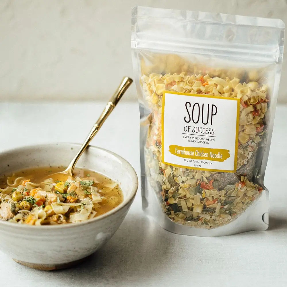Farmhouse Chicken Noodle Soup Mix from Soup of Success