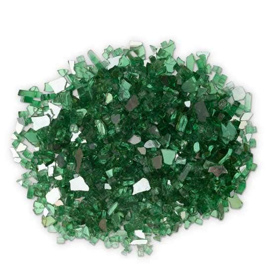 Tempered Reflective Firepit Glass