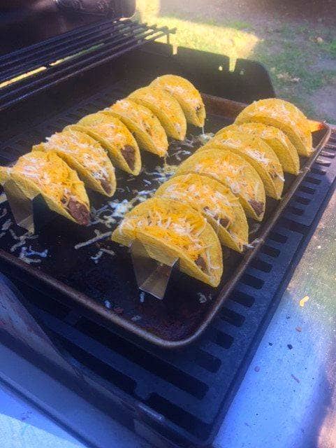 The Taco Rack, Triples - Stainless Steel