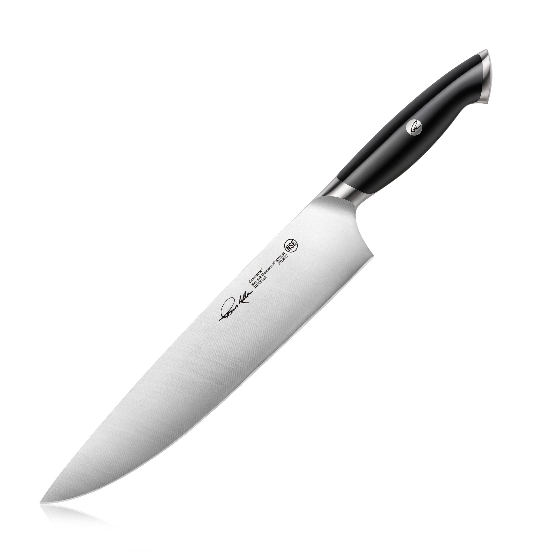 Thomas Keller Signature Collection Black 10" Chef Knife