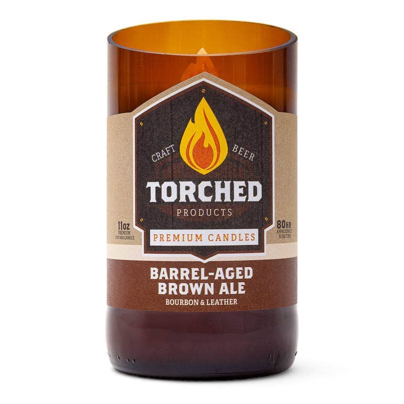 Torched Beer Bomber Soy Wax Candles