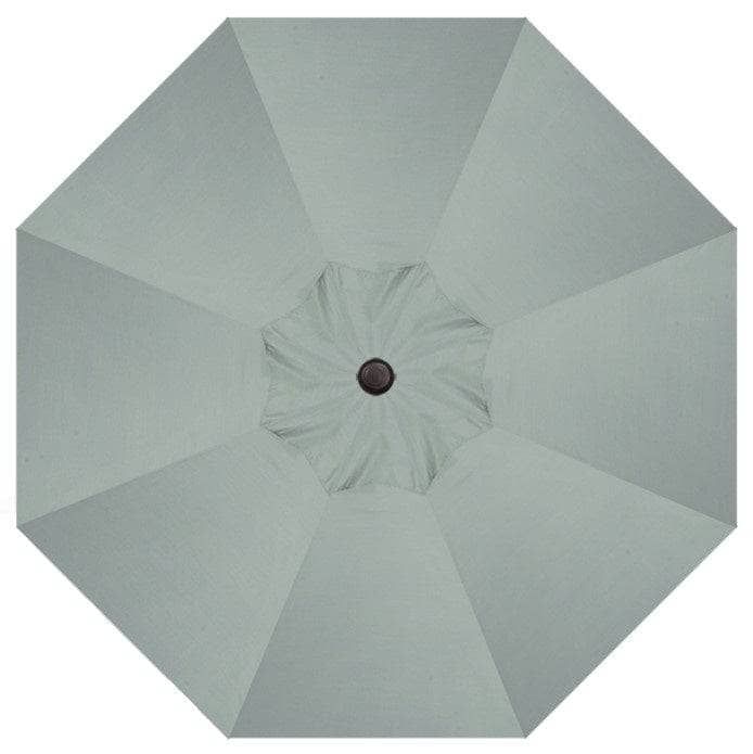 Treasure Garden 9' Octagon Auto Tilt Patio Umbrella, Black