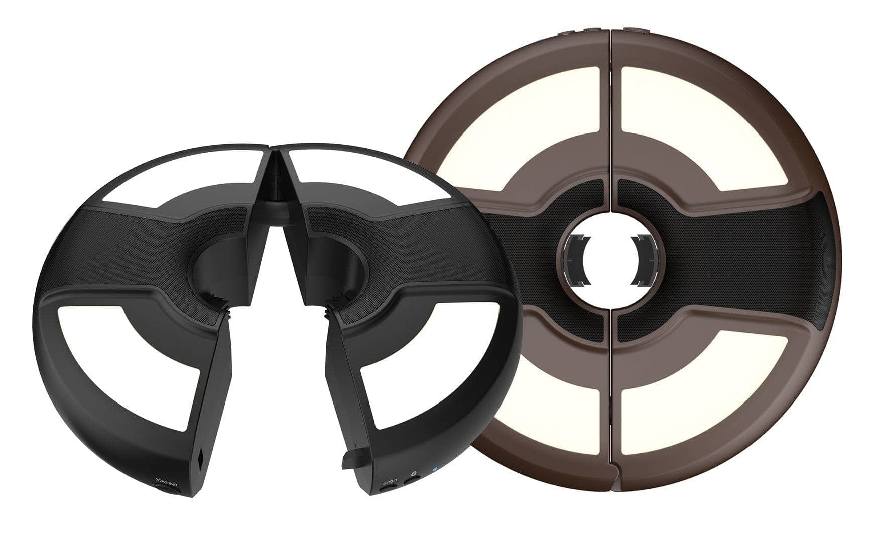 Luna Pro Multicolor Umbrella Light with Bluetooth Speaker