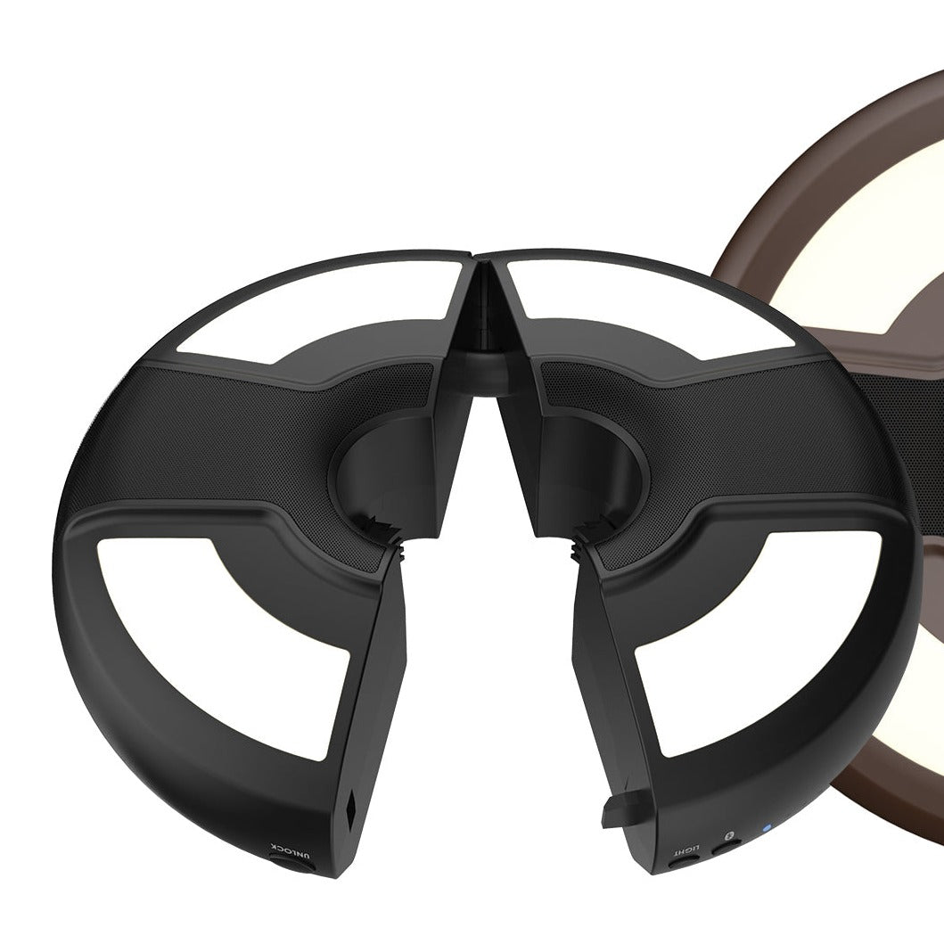 Luna Pro Multicolor Umbrella Light with Bluetooth Speaker